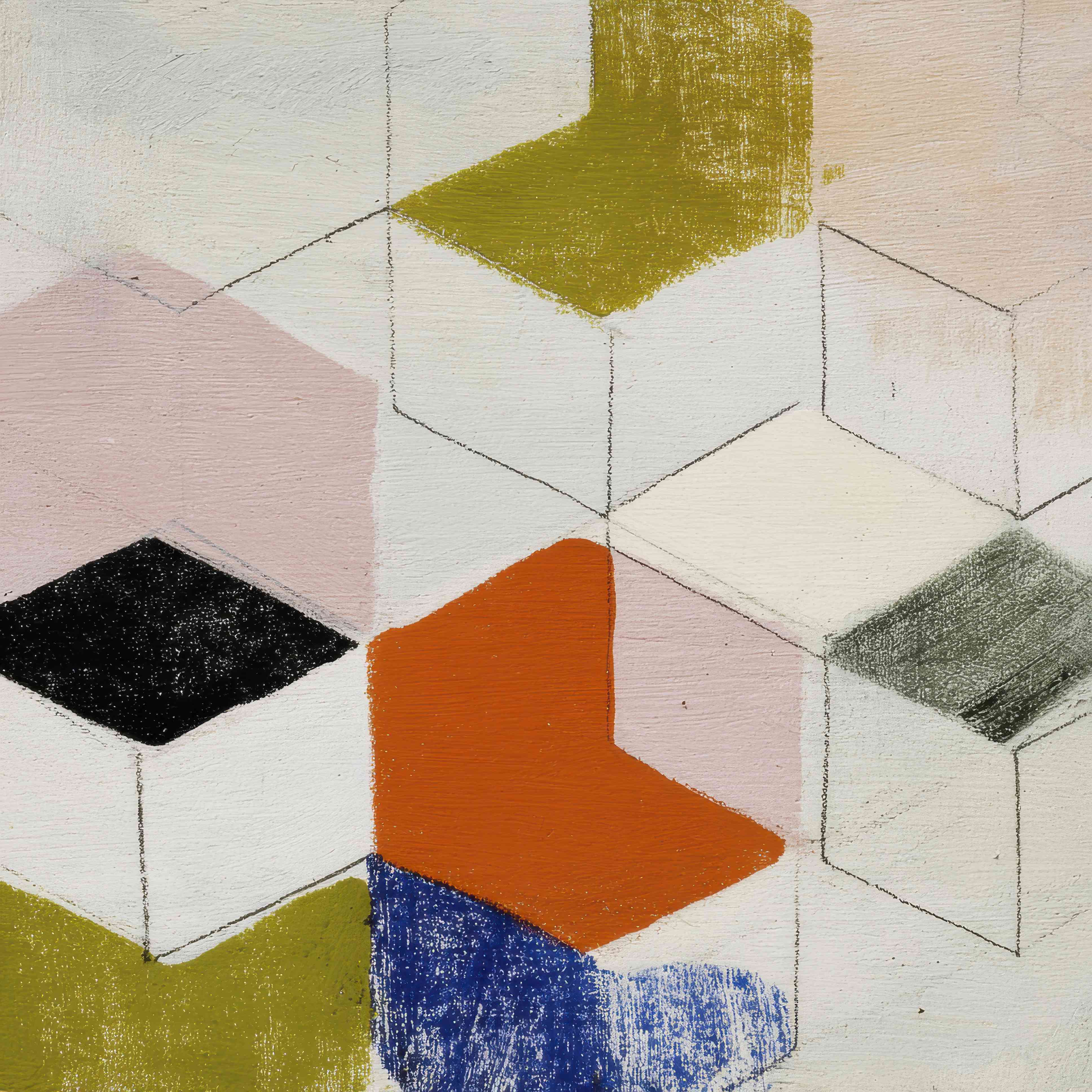 Static Ledge – Liminal Abstract Modern Fine Art by Porter Art Guild